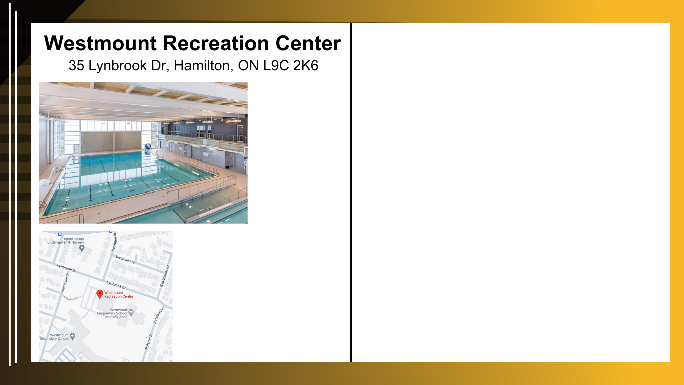 Hamilton Aquatic Club - Pool Locations